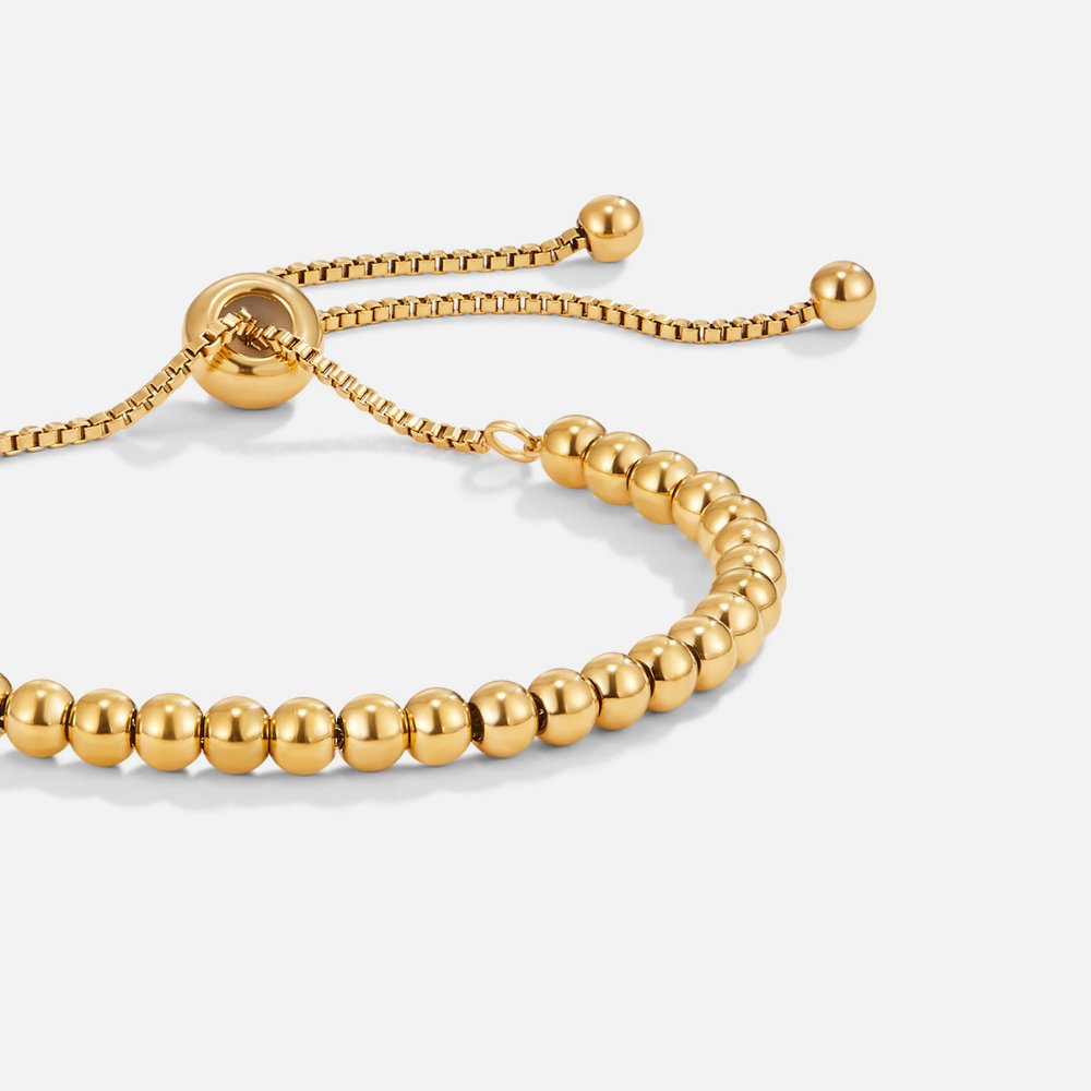 Nila Beaded Gold Bracelet – Grace & Henry Jewels